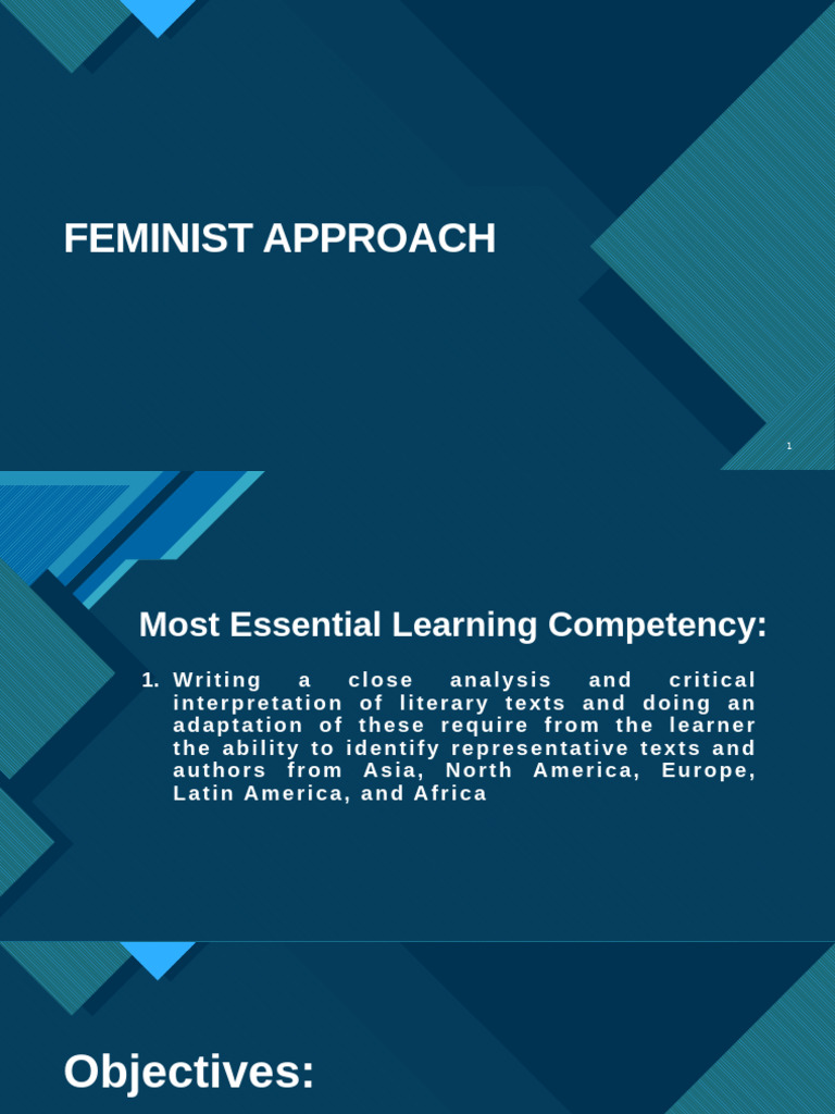 Feminist Literary Analysis Guide | PDF | Gender Studies | Feminism