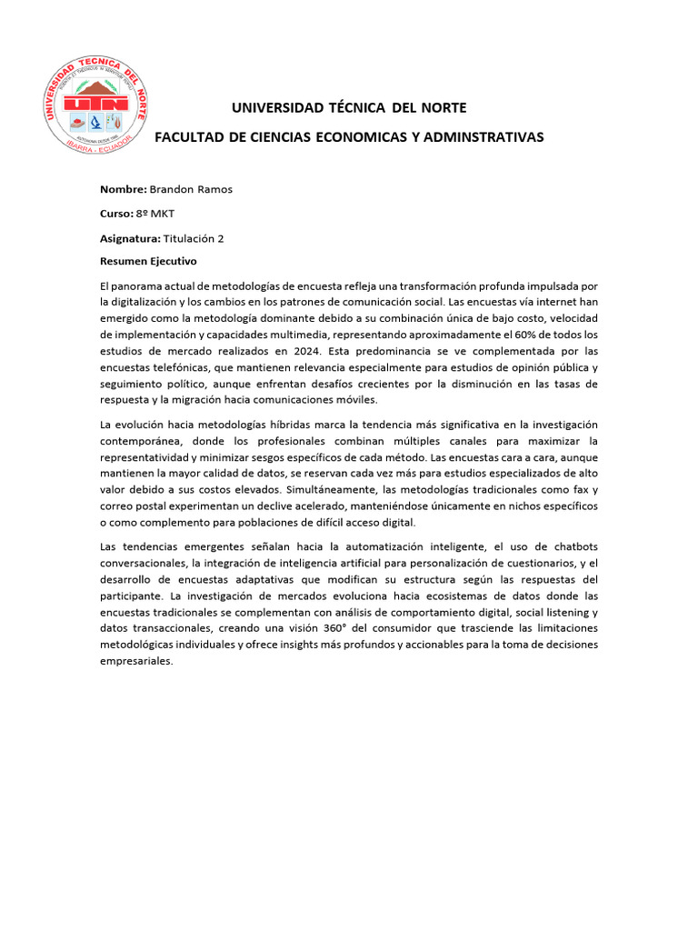 Tipos de Encuestas | PDF | Metodología de encuesta | Cuestionario