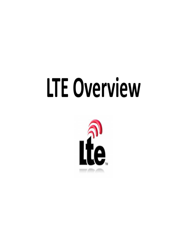 LTE Overview | PDF