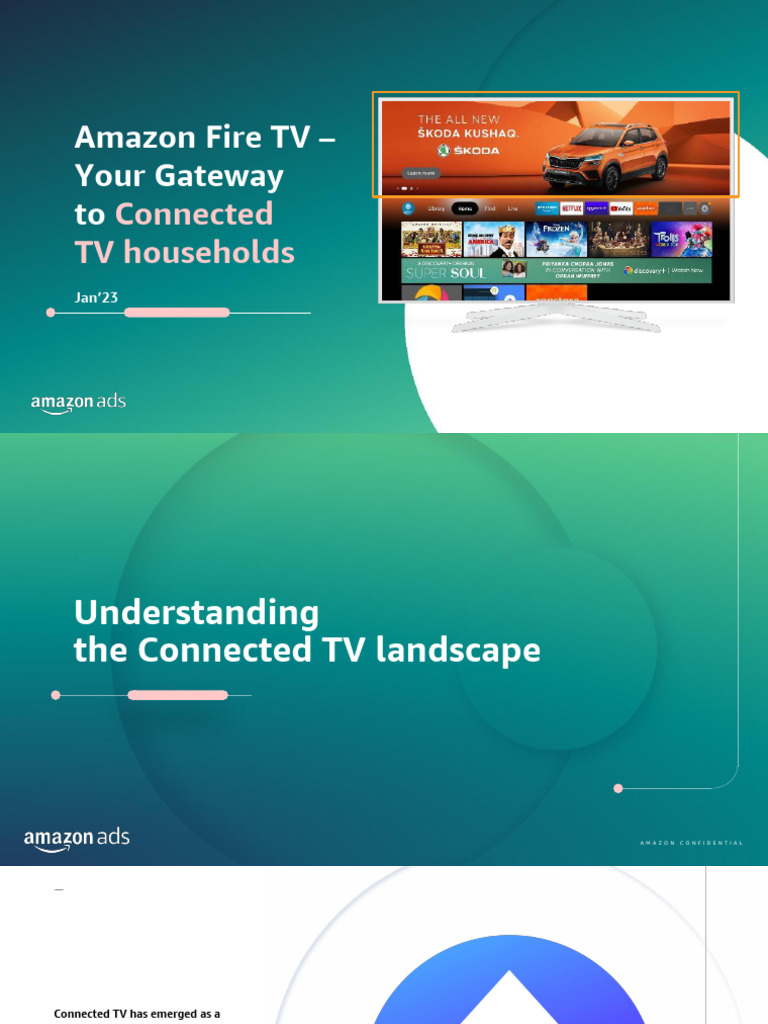 Amazon Fire TV: Insights on CTV Users | PDF | Advertising | Brand
