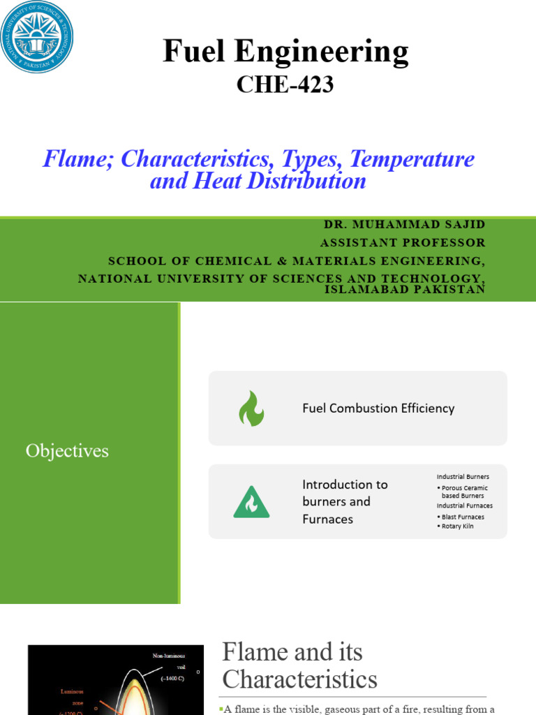 Lecture 7- Flame_ Types, Properties | PDF | Combustion | Scientific ...