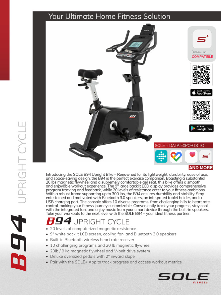 B94 Upright | PDF
