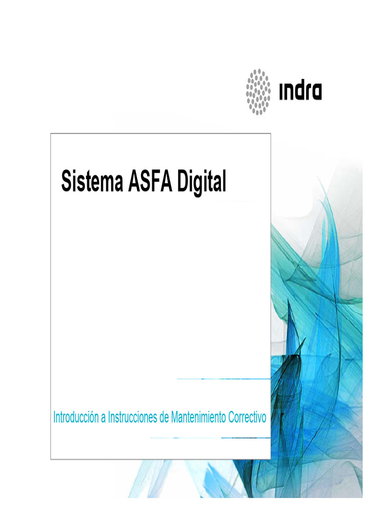 Curso Mnto Correctivo ASFA-D v2 0 | PDF | Locomotoras | Relé
