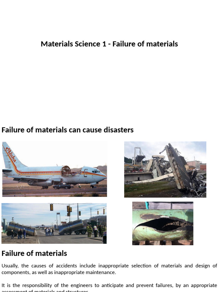 Failure of Materials | PDF | Fracture | Fracture Mechanics
