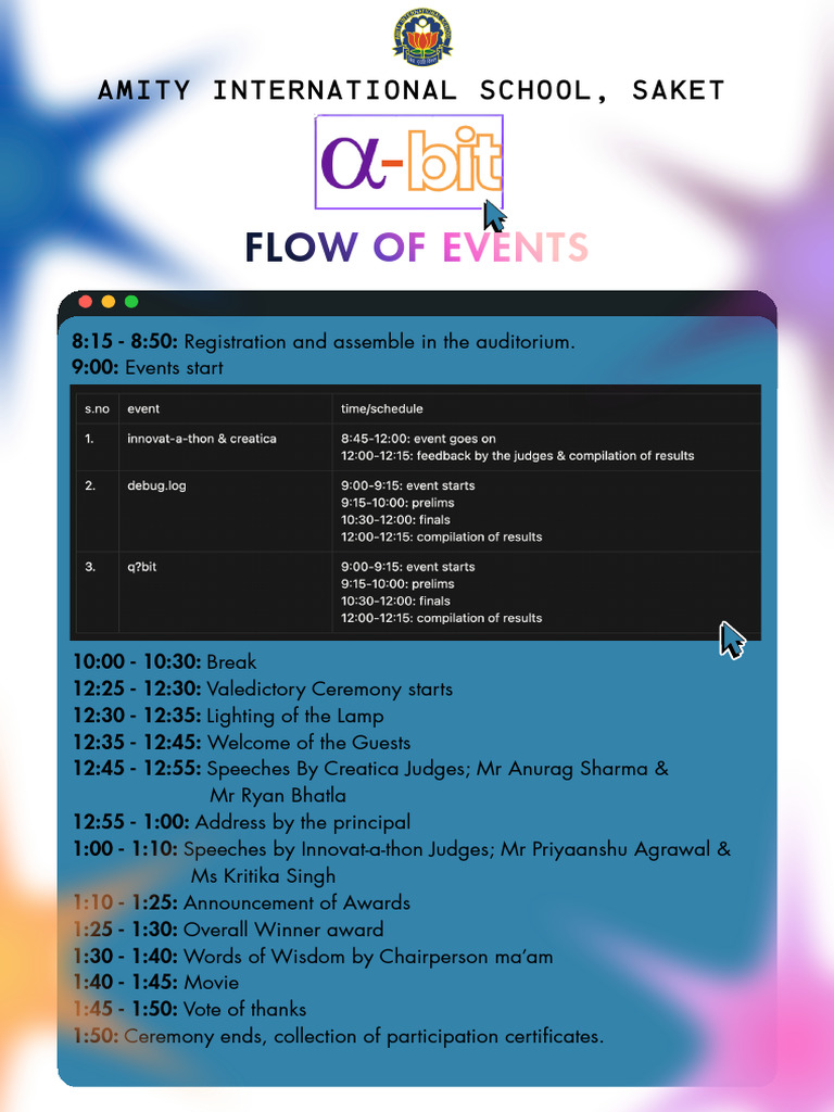 Flow of Events | PDF