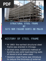 Steel Skeleton Frame Construction Overview | PDF | Framing ...