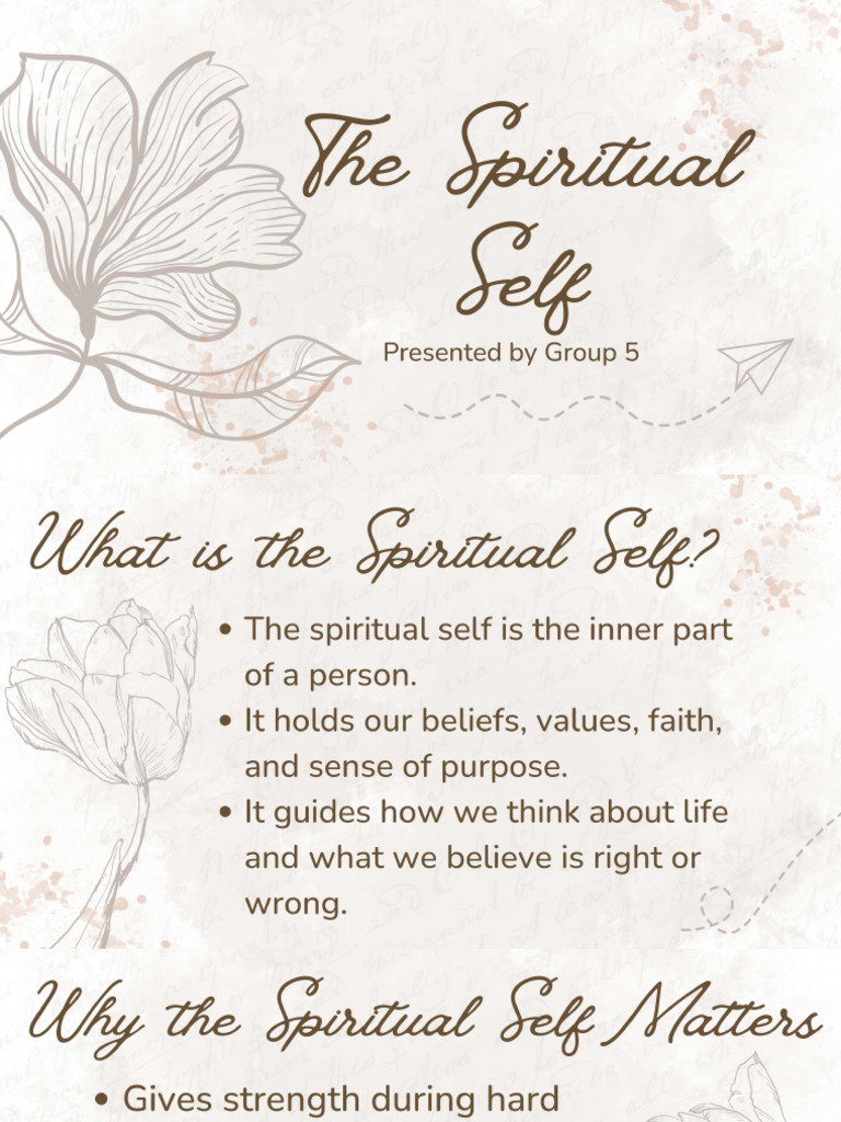 The Spiritual Self | PDF