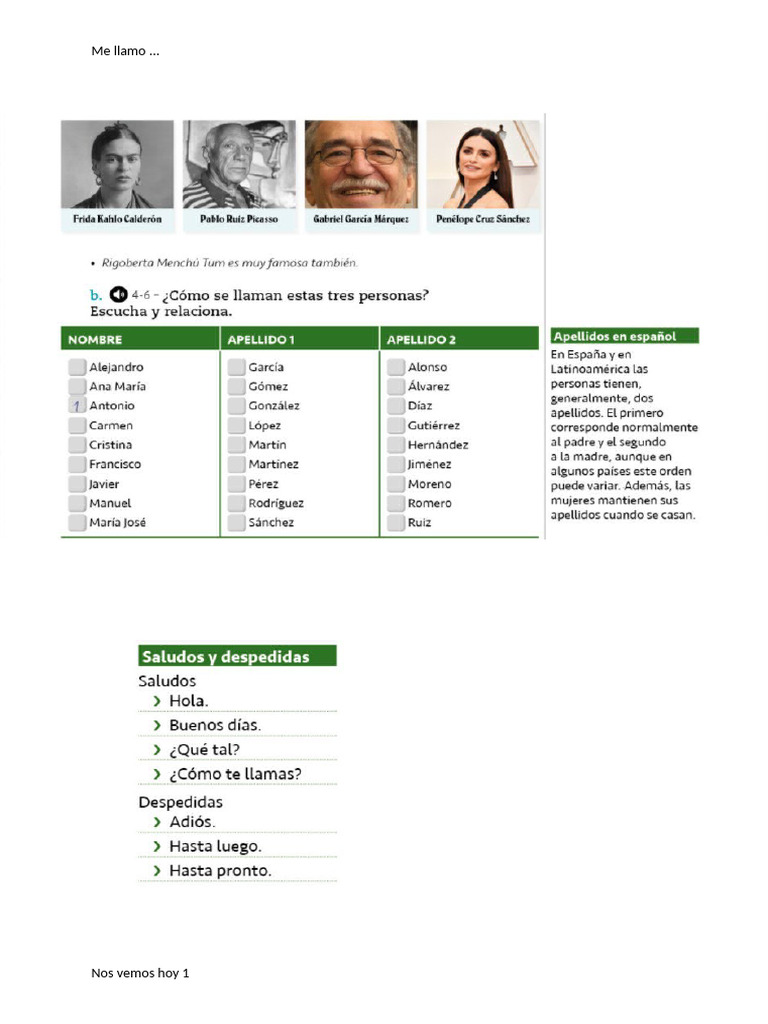 Primera Clase | PDF