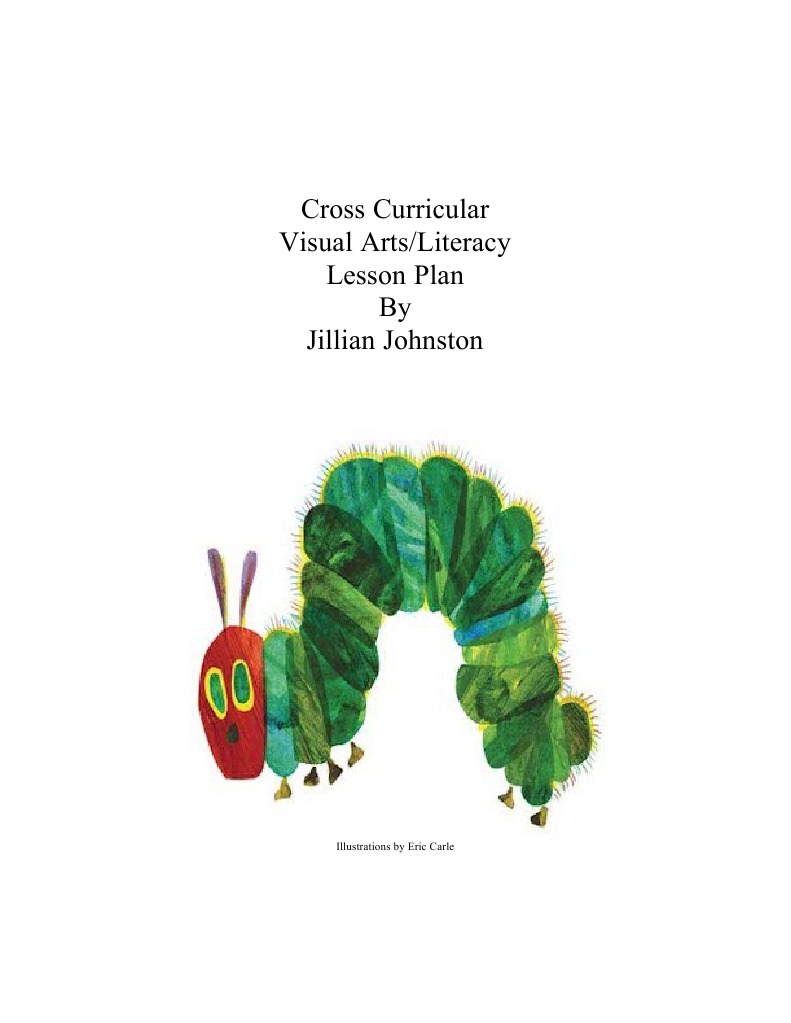 Cross Curricular Visual Arts/Literacy Lesson Plan by Jillian Johnston ...