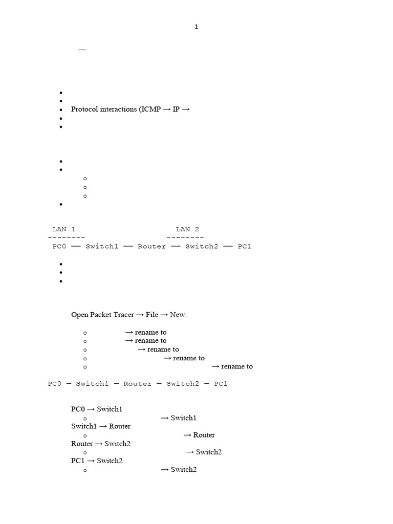 Tutorial 2 and Lab 2 | PDF | Router (Computing) | Internet Protocols