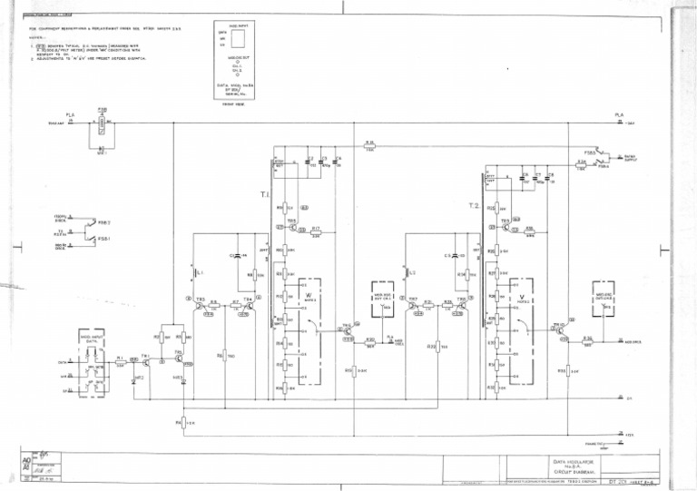 DT201 Schematic | PDF