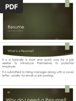 Standard Resume Sizes and Formats | PDF | Résumé | Typefaces