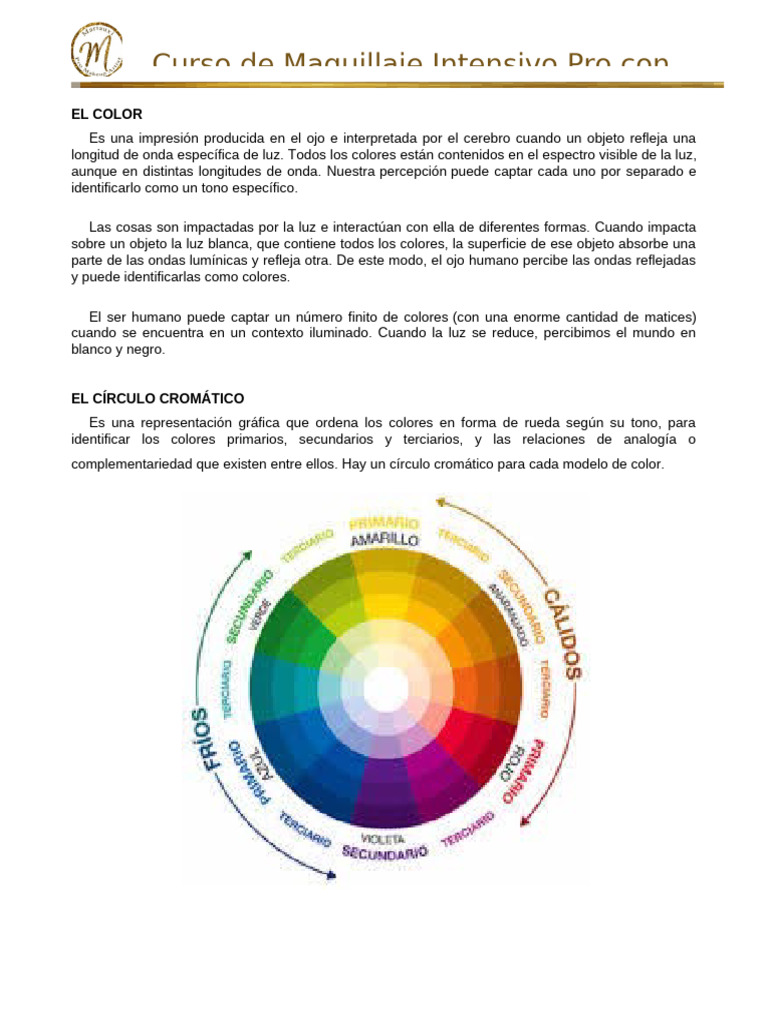 Guia de Colorimetria @mariauximakeup | PDF | Color | Matiz
