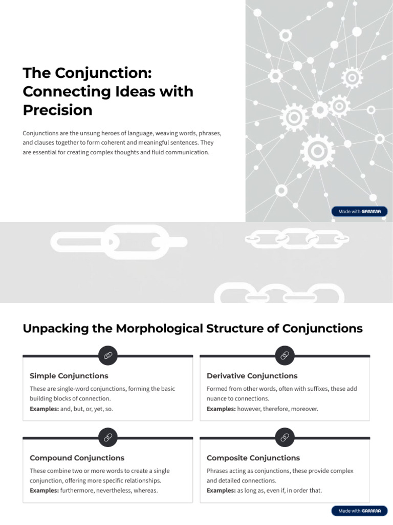 The-Conjunction-Connecting-Ideas-with-Precision | PDF | Semantics ...
