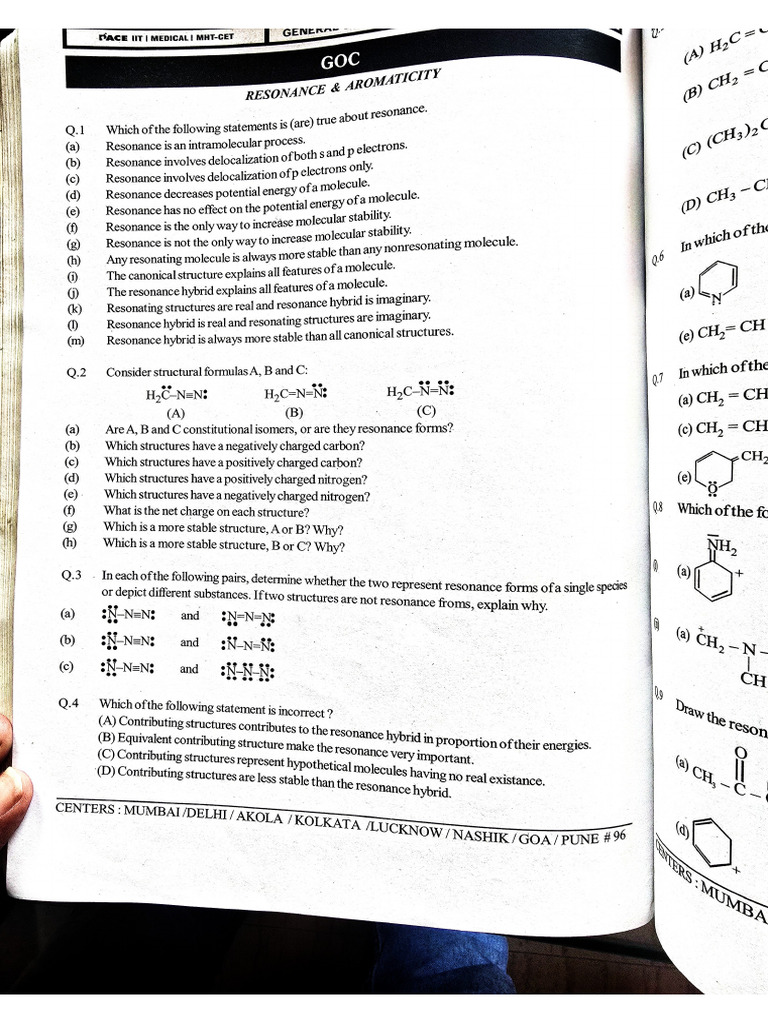 Organic Chemistry Questions | PDF