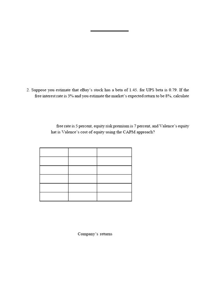 Module 3 COC Worksheet 9SfTHZoRIy | PDF | Cost Of Capital | Economies
