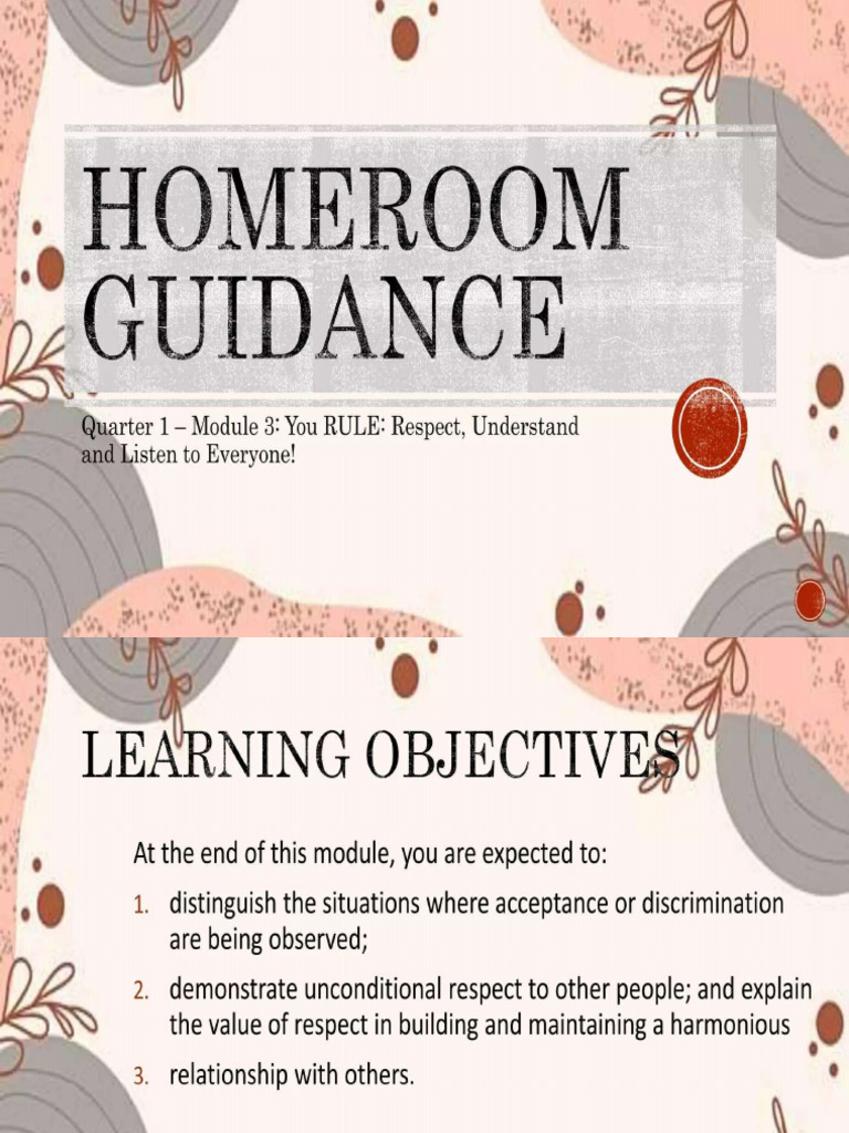 HGP 11 Q1 Module 3 | PDF