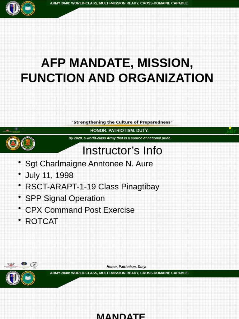 Army 2040: Building a World-Class Force | PDF | National Security ...