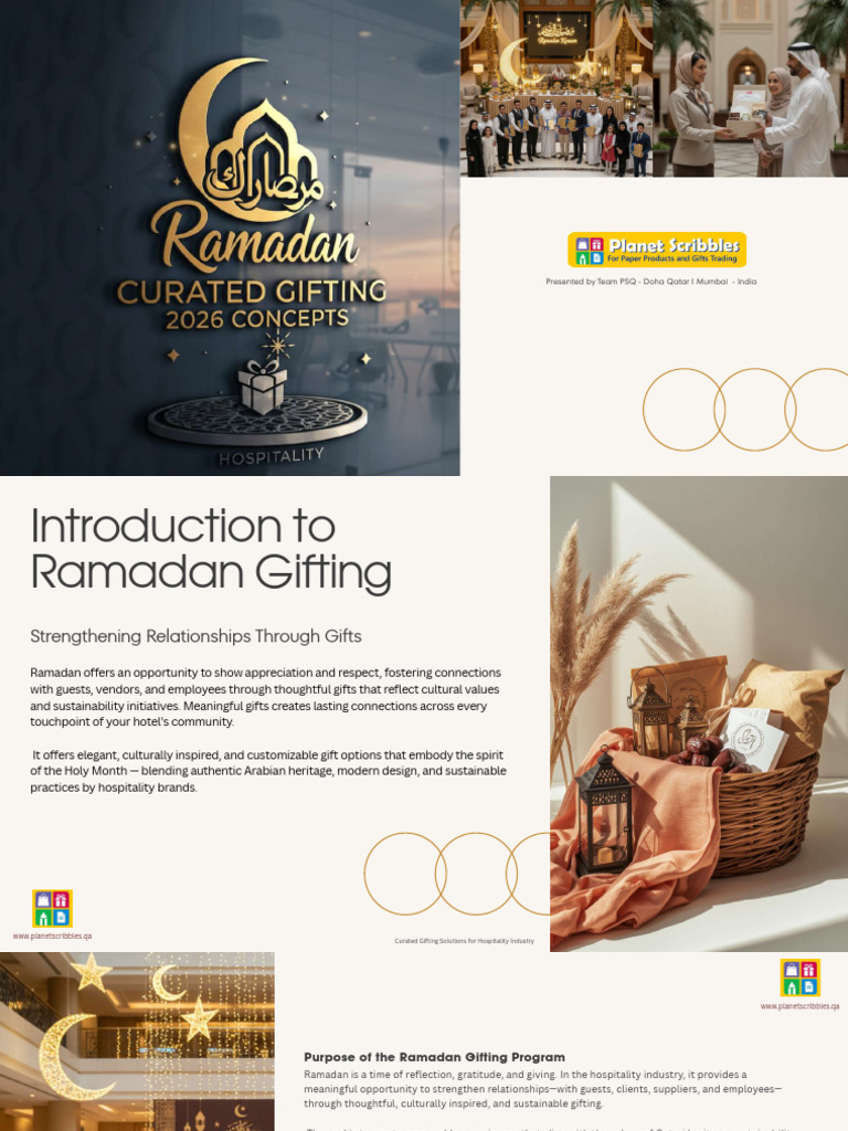 Ramadan Gifting Solutions for Hospitality | PDF | Ramadan | Incense