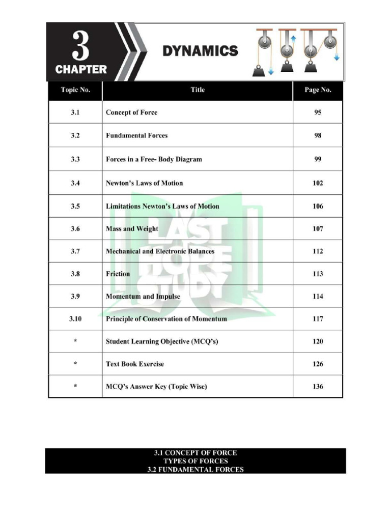 9th Physics Notes CH 3 | PDF