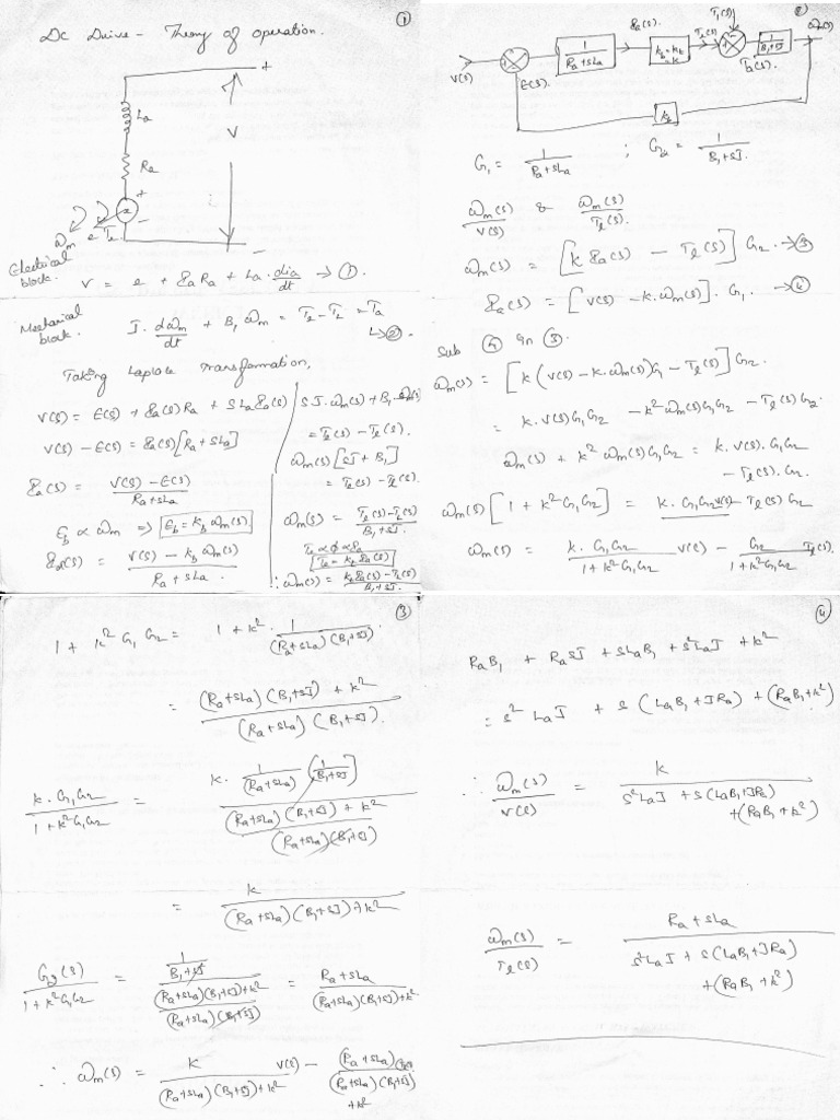 Controller Design for DC Motor Drives | PDF