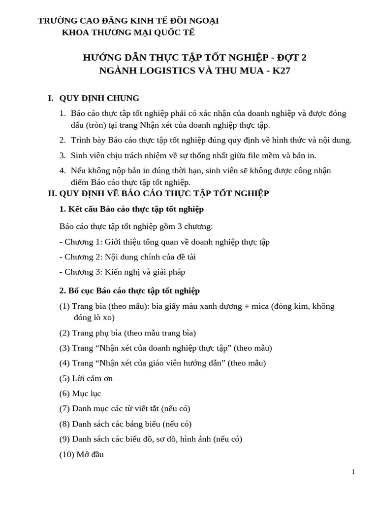 03_Huong Dan TTTN Dot 2 k27 Khoa TMQT | PDF