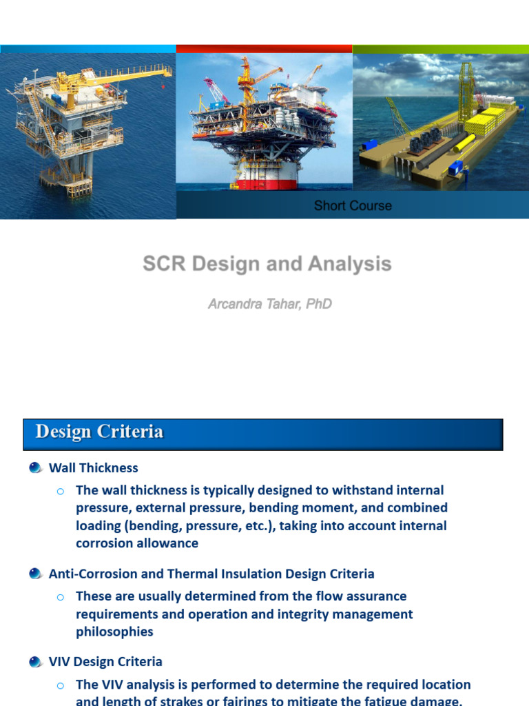 SCR Design and Analysis Overview | PDF | Fatigue (Material) | Strength ...