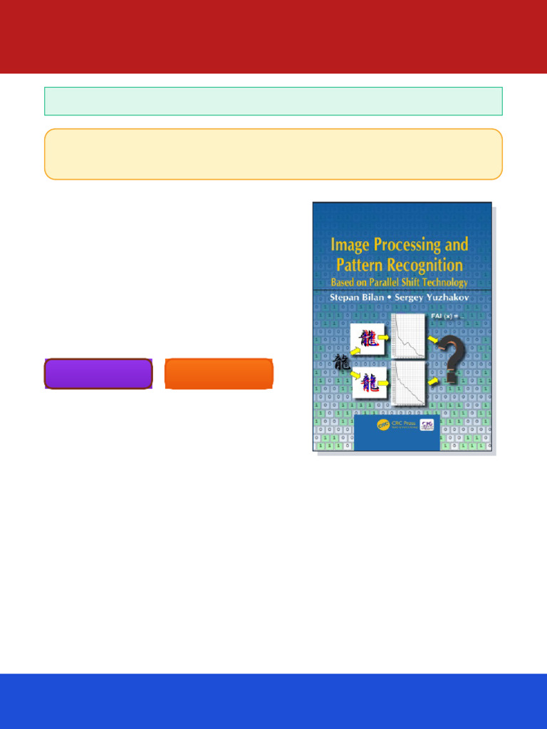 Image Processing and Pattern Recognition Based On Parallel Shift ...