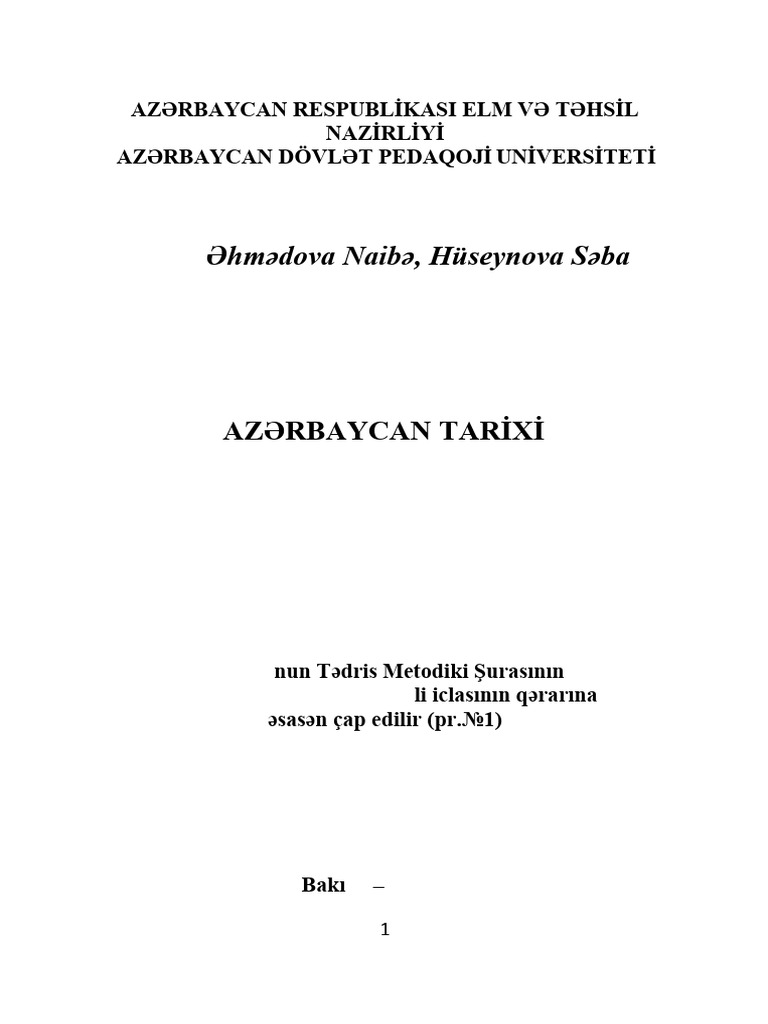 Dərs Vəsaiti - 2025-Q-ixt. PDF | PDF