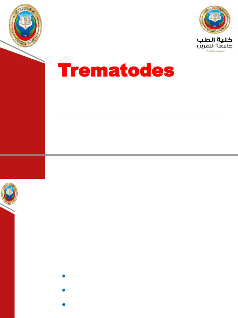 Trematodes Tissue Flukes 2025 | PDF | Liver | Medical Specialties