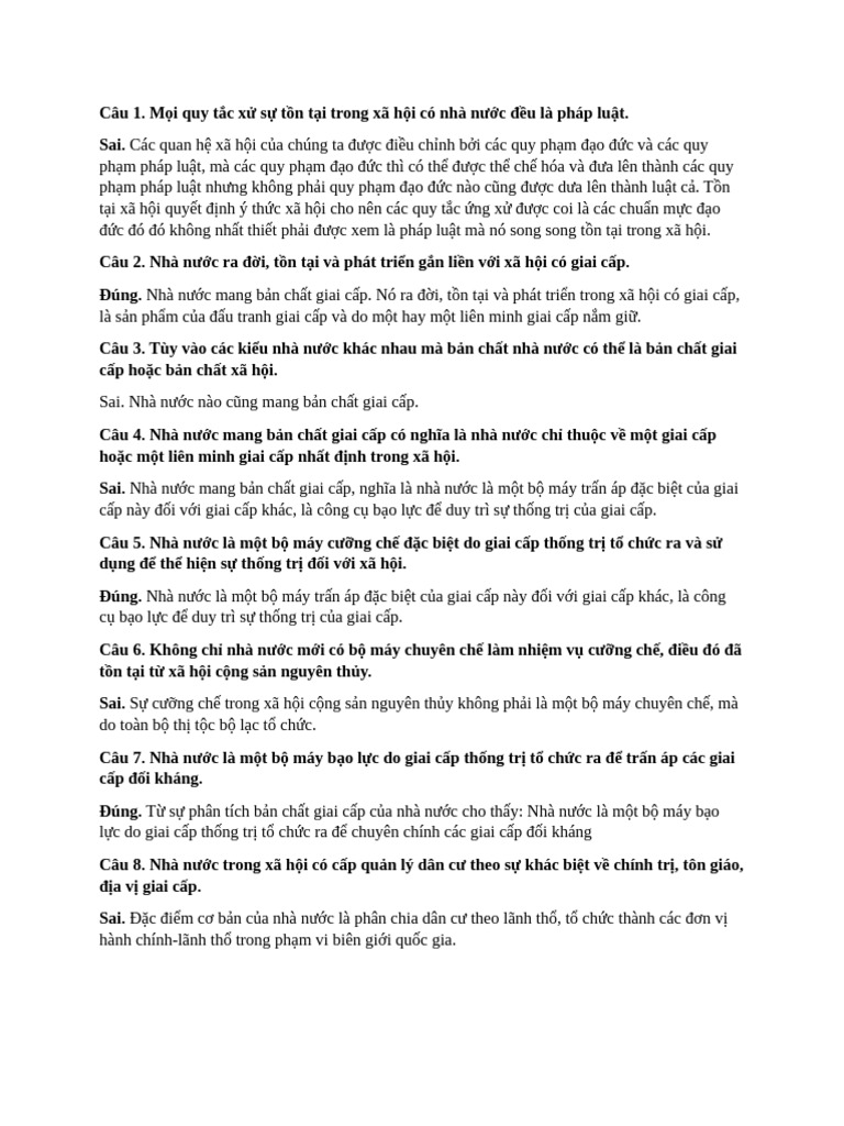 Lý luận NNPL | PDF