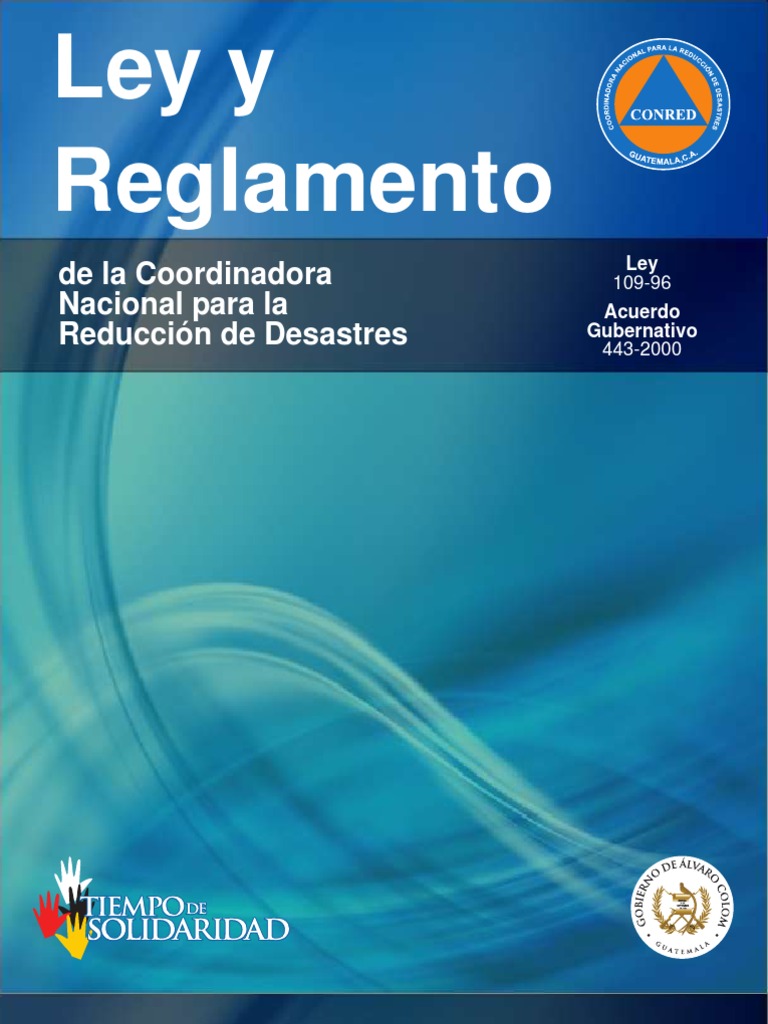 Ley y Reglamento CONRED | PDF | Gobierno | Science