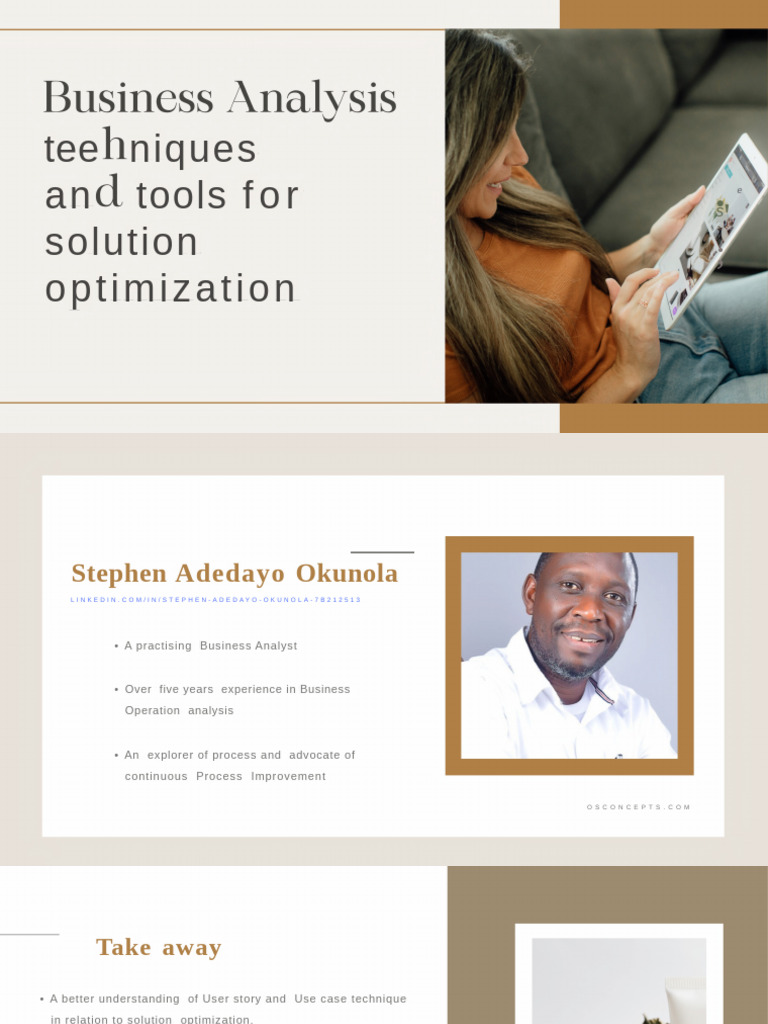 Business Analysis Techniques and Tools | PDF | Use Case | Computing