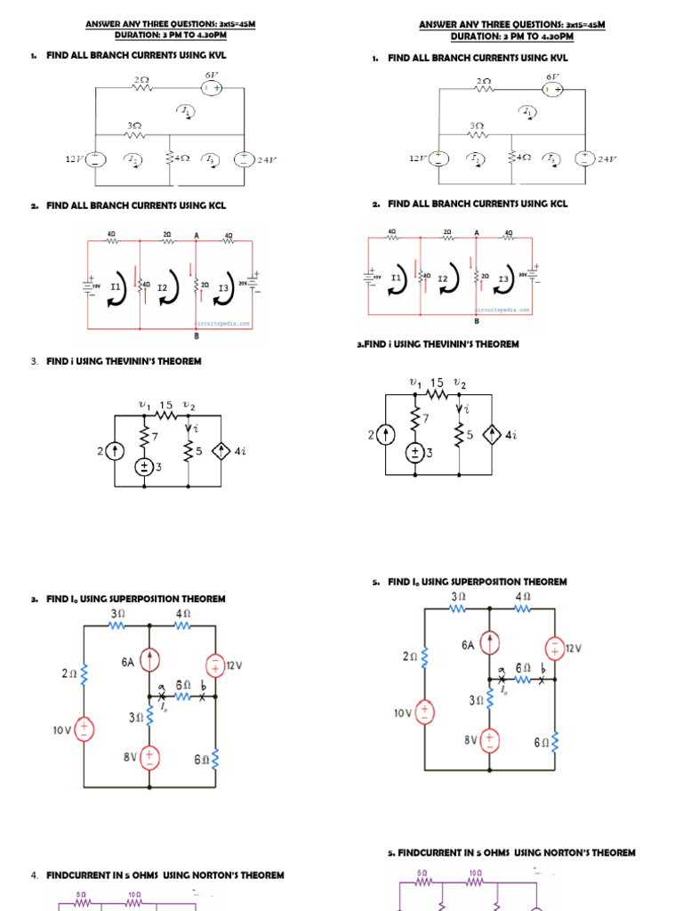 BEE UNIT TEST-1 | PDF