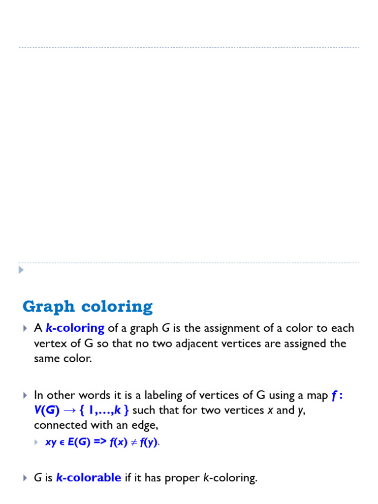 Graph Coloring and Tree Properties | PDF | Vertex (Graph Theory ...
