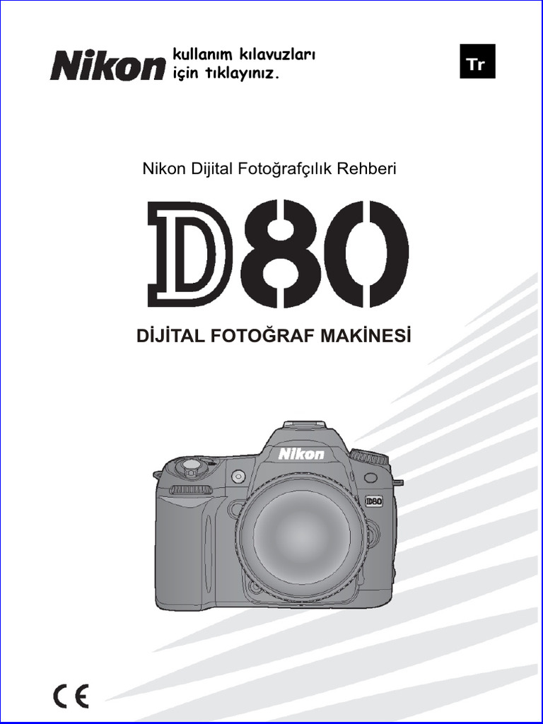 Nikon d80 Turkce Kullanim Kilavuzu | PDF
