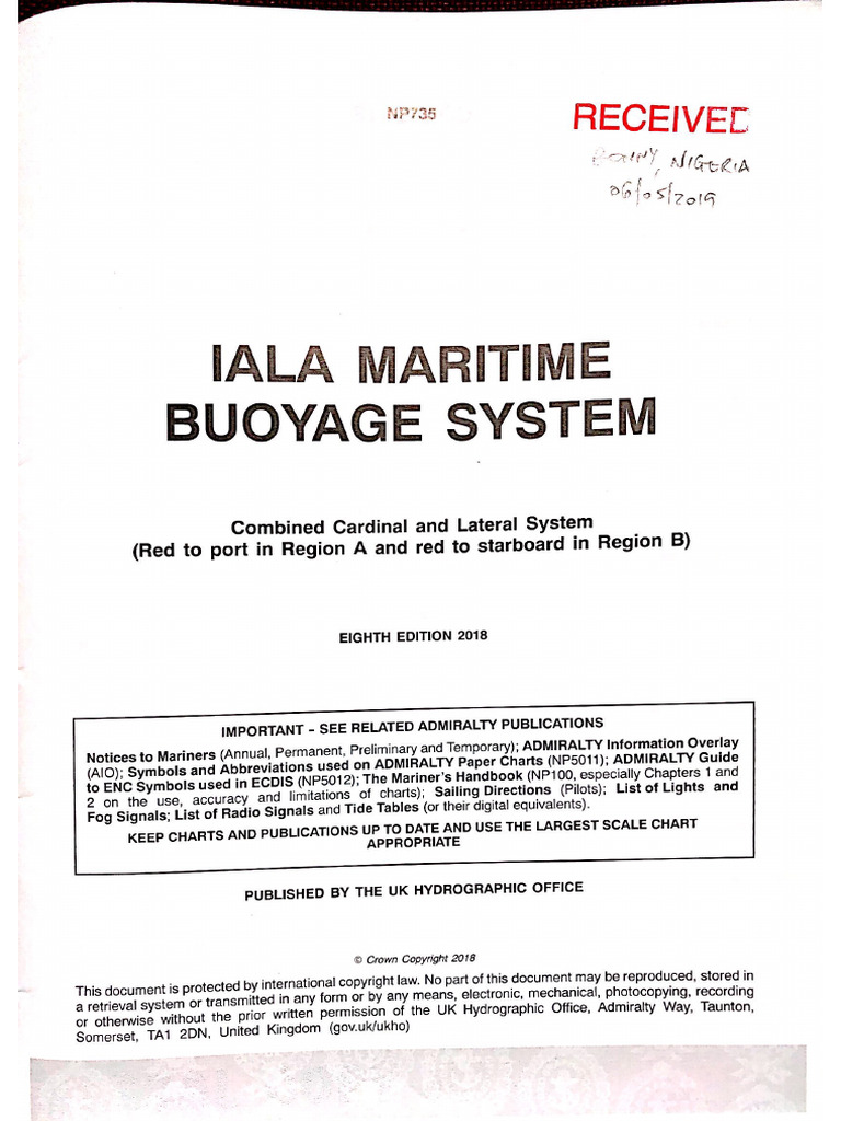 IALA MARITIME BUOYAGE SYSTEM | PDF