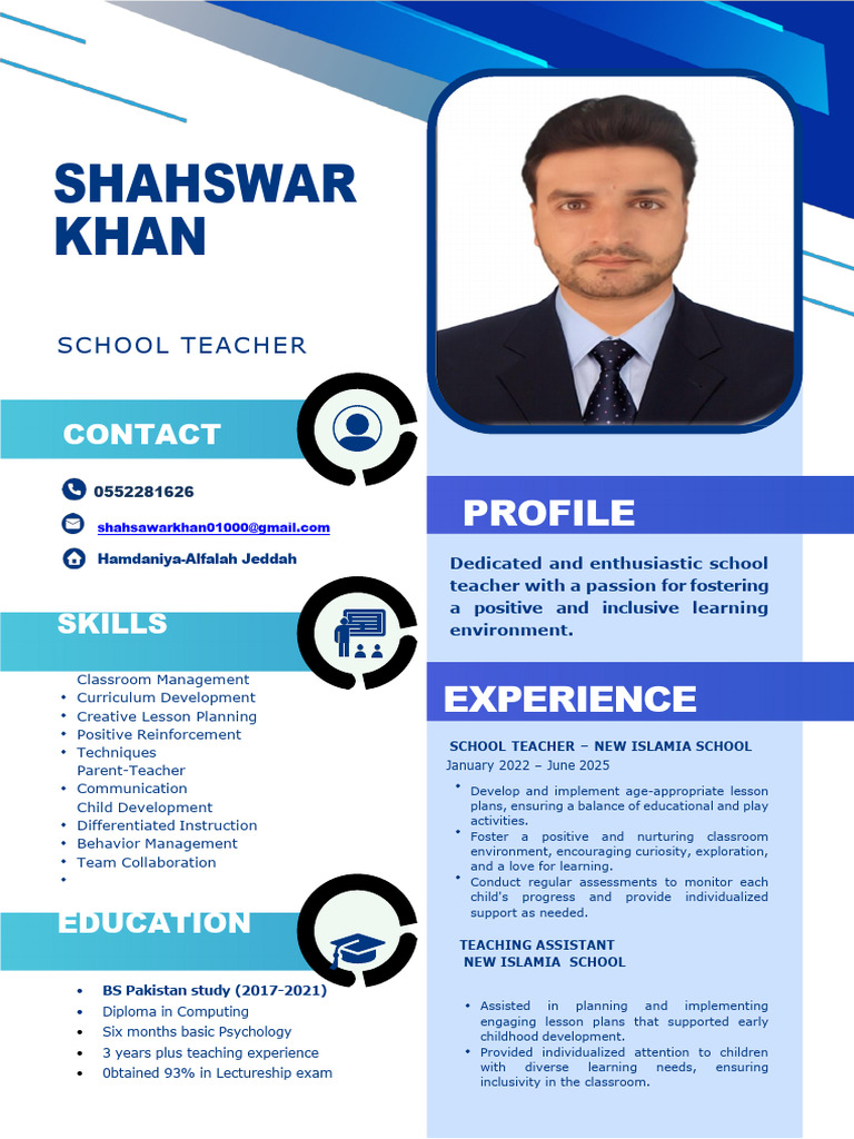 Shahsawar Khan Resume | PDF