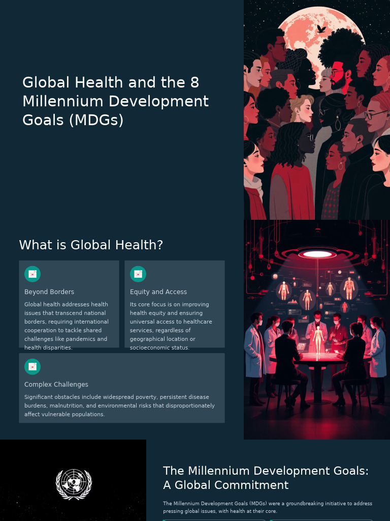 Global Health and Millennium Goals Overview | PDF | Millennium ...