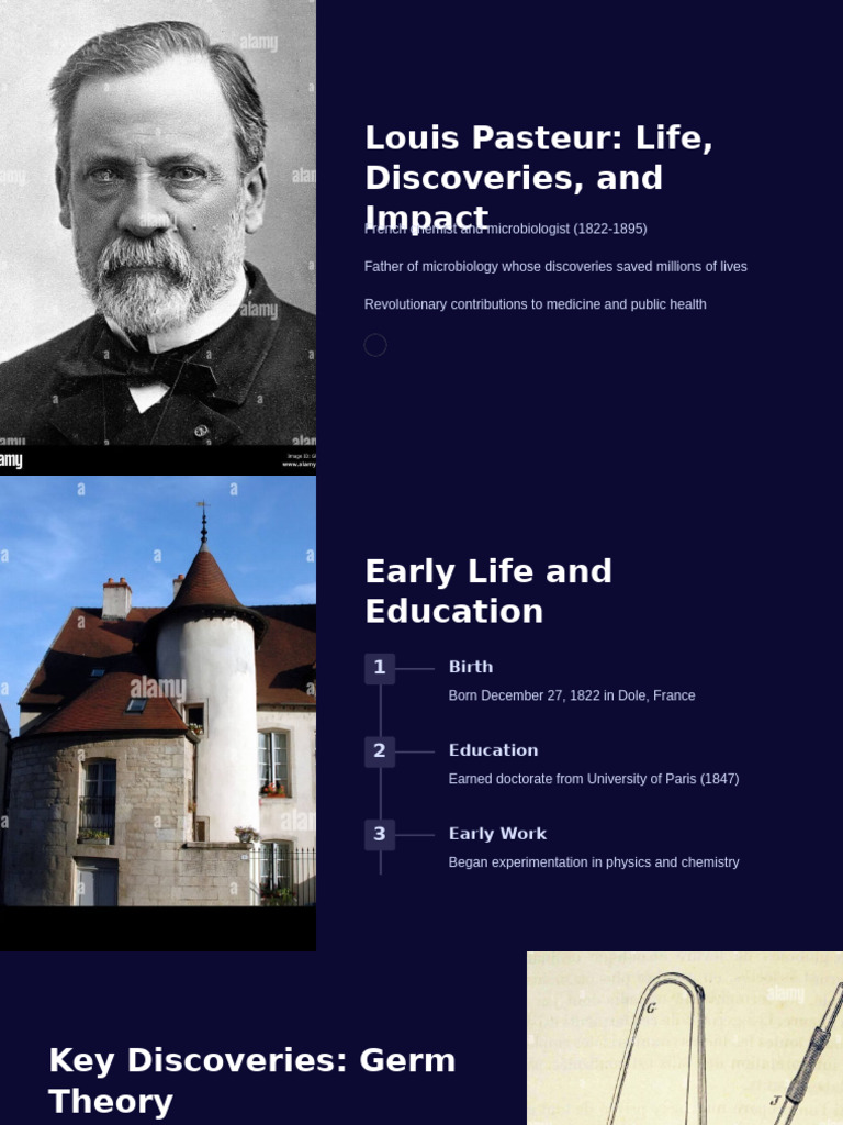 Louis Pasteur Life Discoveries and Impact (1) | PDF