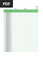 Excel Leave Calculation Formula Guide | PDF