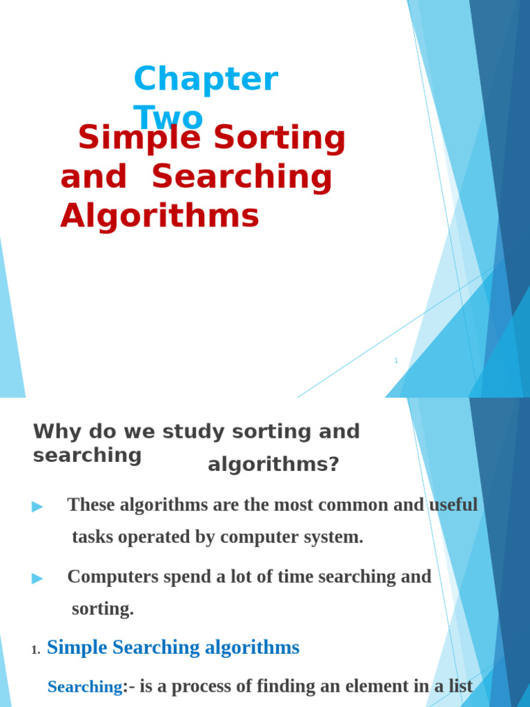 Chapter -Two | PDF | Algorithms And Data Structures | Algorithms