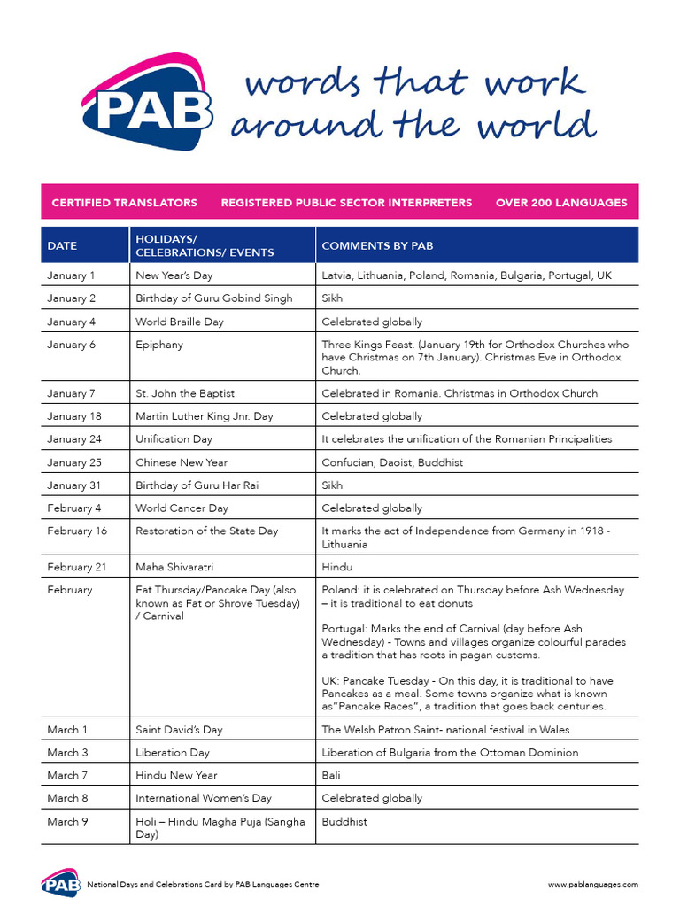 PAB Celebration Card _ ENGLISH | PDF | Christmas Eve | Christmas