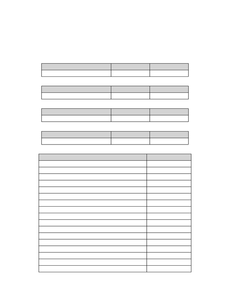 Project Payment Summary | PDF