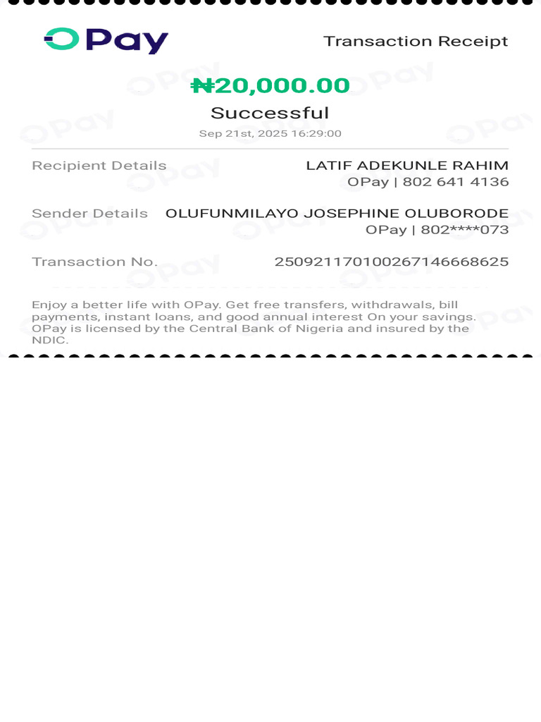 Transaction Receipt-250921170100267146668625 | PDF