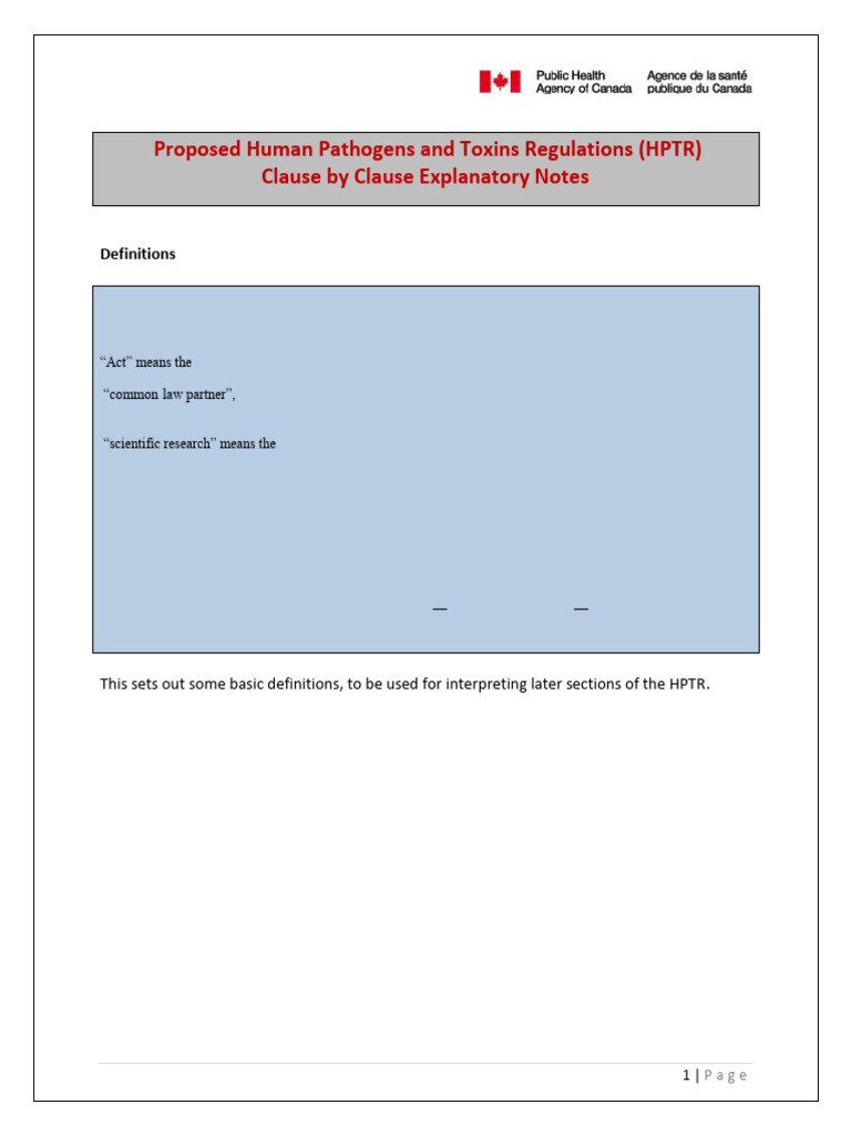 HPTR Clause by Clause FINAL | PDF | Identity Document | Criminal Record