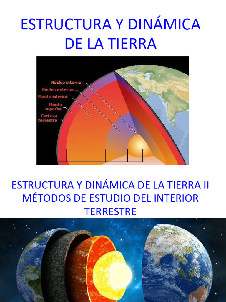 Estructura y Dinámica de La Tierra Ii | PDF | Campo magnético de la ...