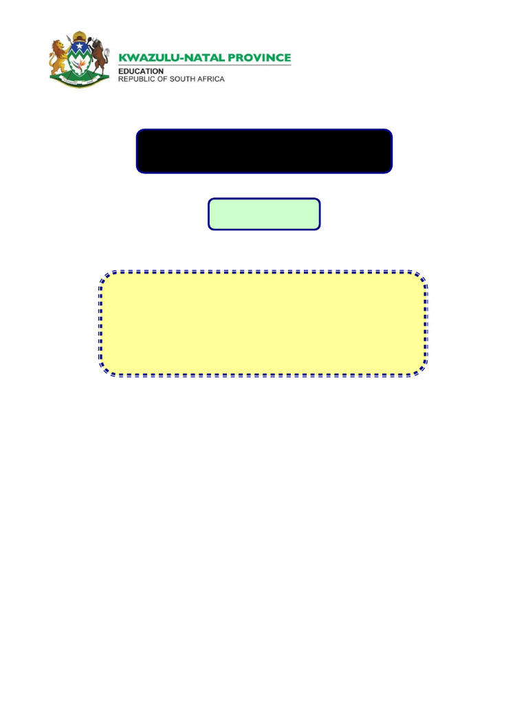 Physical Science Grade 10 November 2025 P2 Version 3 Memo | PDF | Atoms ...