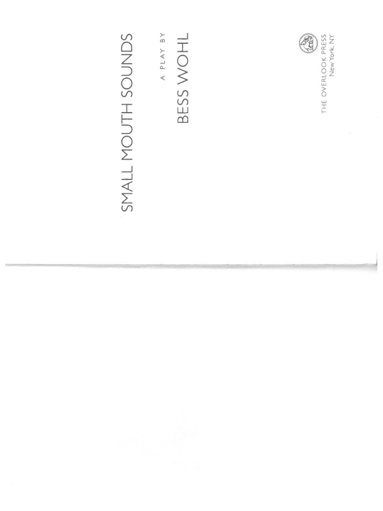Small Mouth Sounds Full-1 | PDF