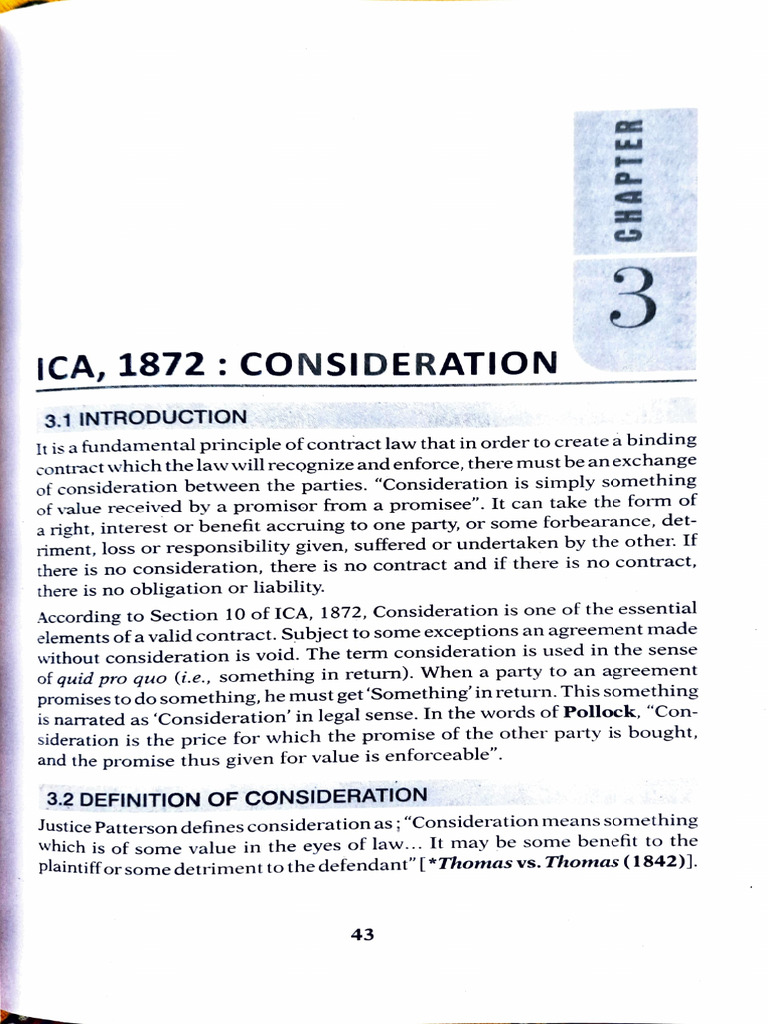 Chapter 3 Consideration Sushma Arora | PDF